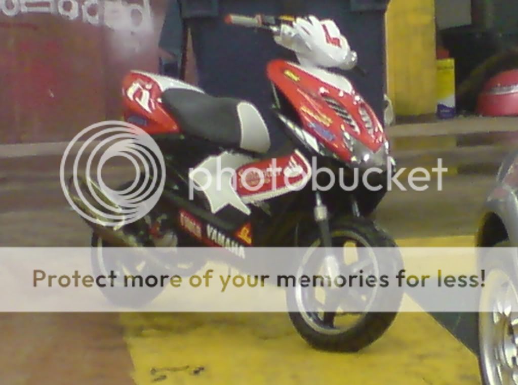 evo 2 santander aerox | Scooter Shack Scooter Forum