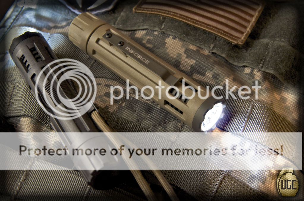 Inforce 6VX and 6VT handheld flashlights for EDC | 1911 Firearm Addicts