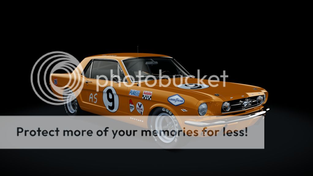 AC Legends Trans-Am Mod: #9 Ray Wolfe '65 Mustang (1968 TA @ Riverside ...