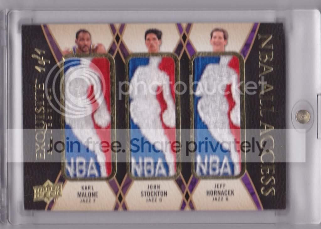 2 boxes of exquisite nice triple logoman - Blowout Cards Forums